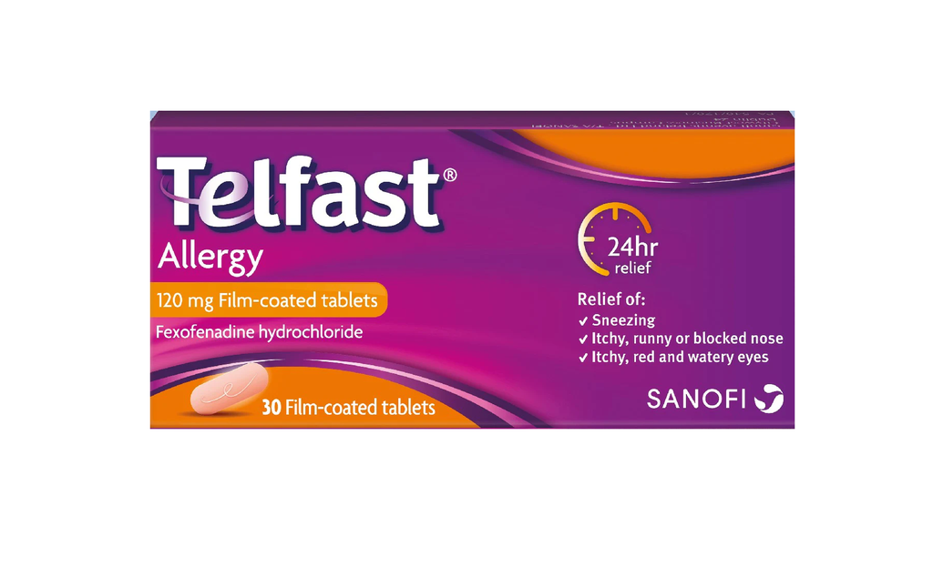 TELFAST 120MG 30TABLETS | Rosh Medical Company